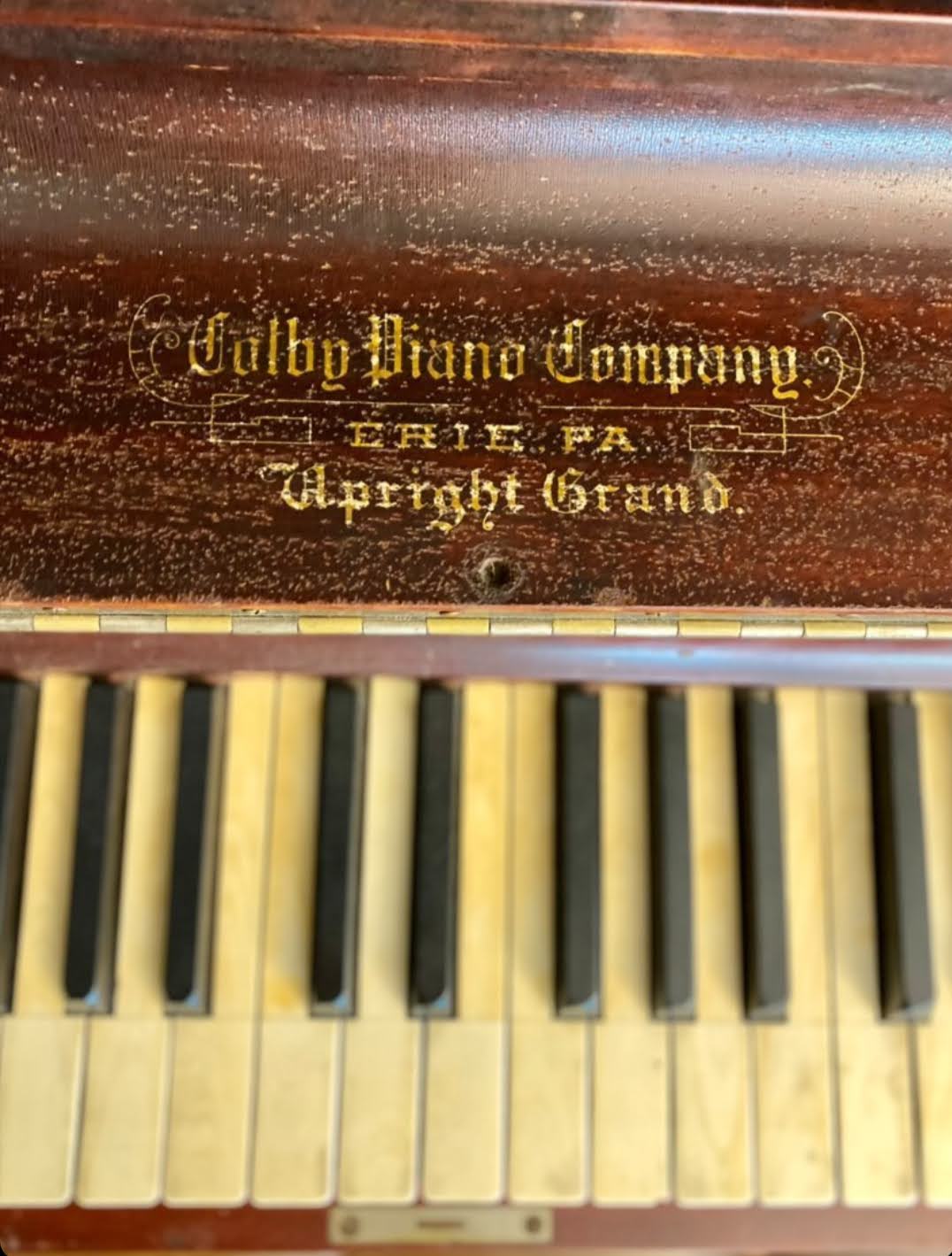 The Colby Piano Company, Erie PA